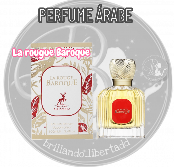 PERFUME ÁRABE LA ROUGUE BAROQUE – BRILLANDO LIBERTAD